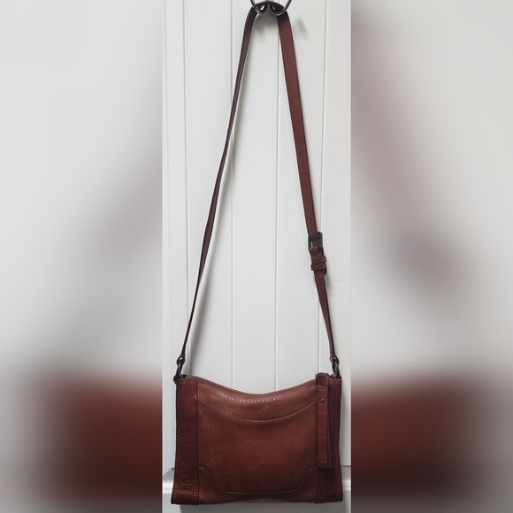 Frye | Bags | Frye Melissa Leather Zip Crossbody | Poshmark